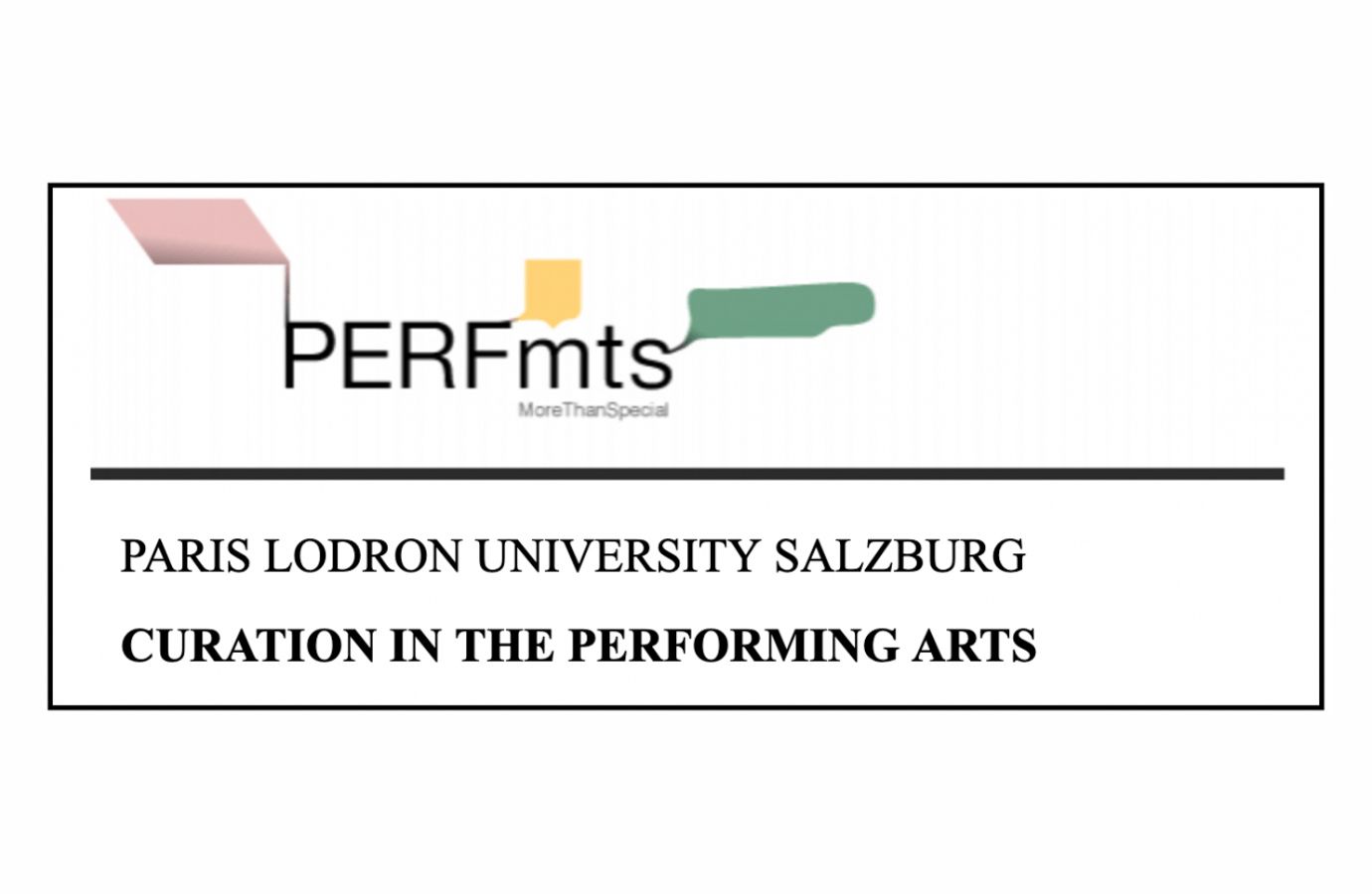 Opportunity: Paris Lodron University Salzburg | Curation in the ...